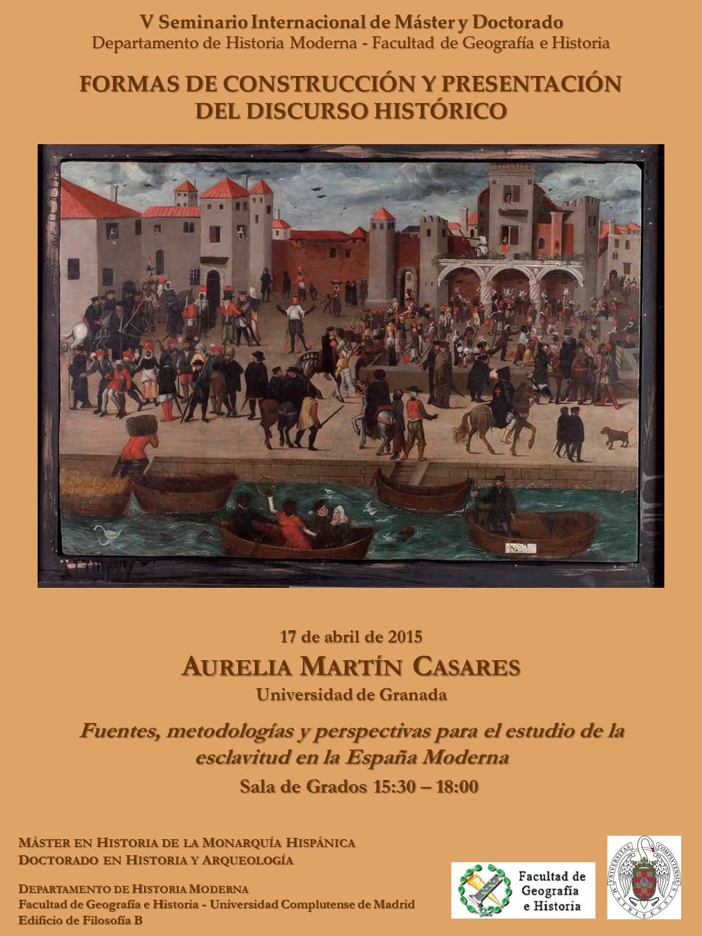 UCM - Máster Universitario en Historia de la Monarquía Hispánica