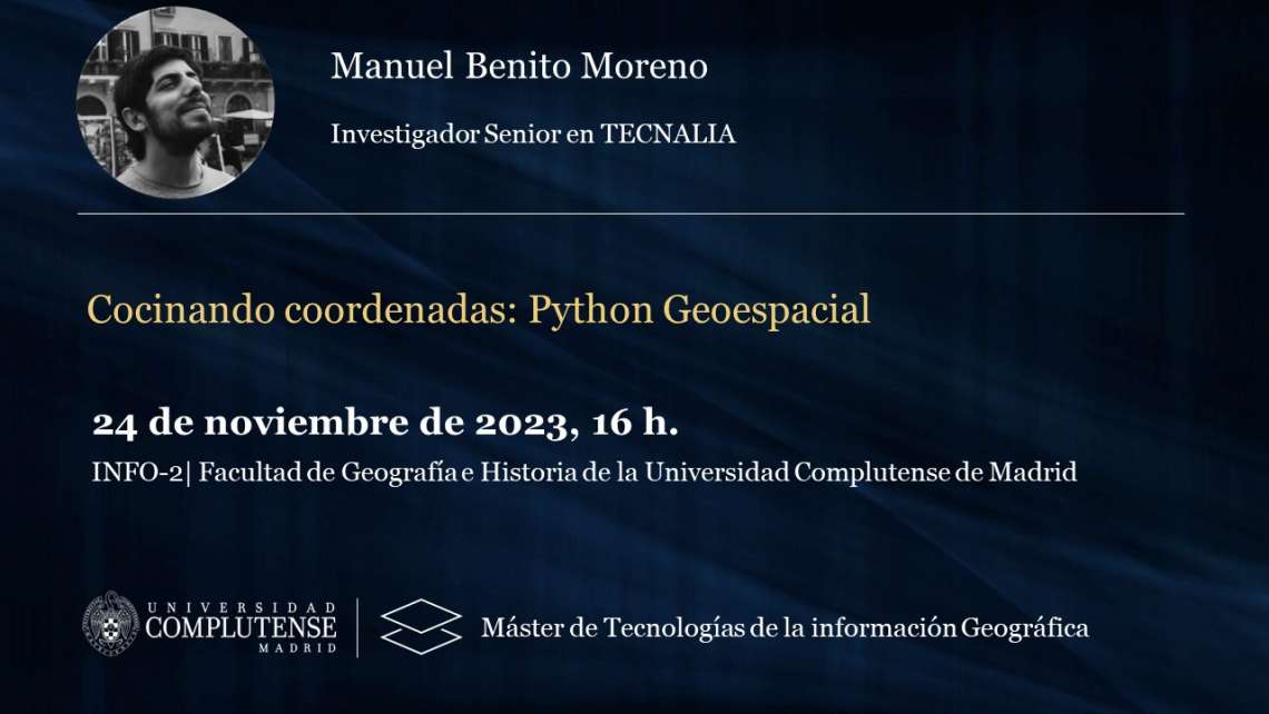 UCM - Máster Universitario en Tecnologías de la Información Geográfica